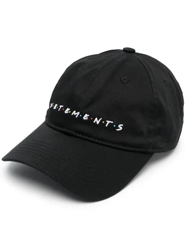 Vetements Friendly Logo-embroidered Baseball Cap
