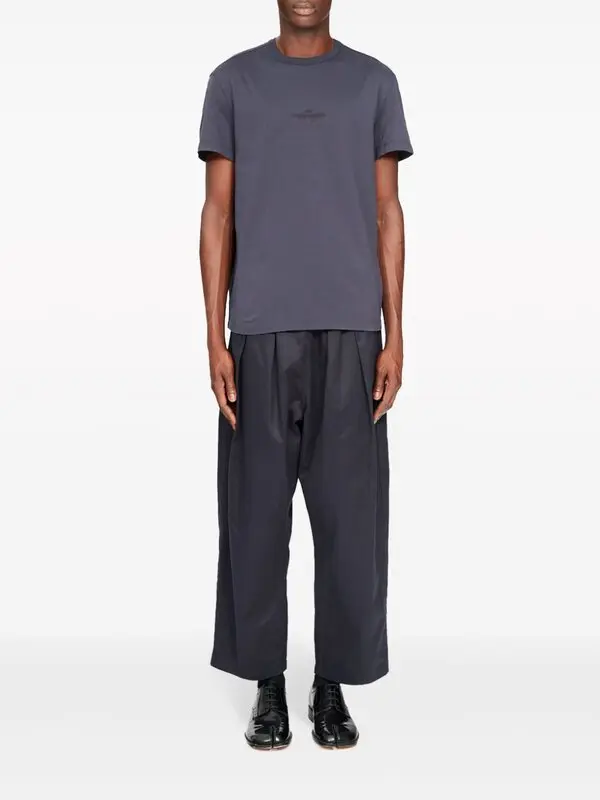 MAISON MARGIELA Pleated Cotton Trousers