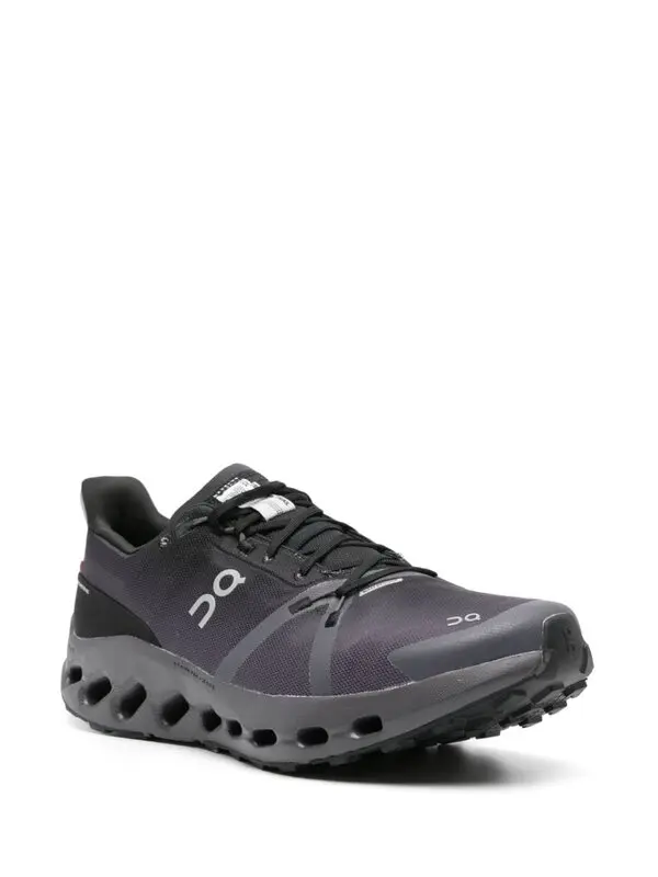 On Cloudsurfer Trail Waterproof Sneakers - Black