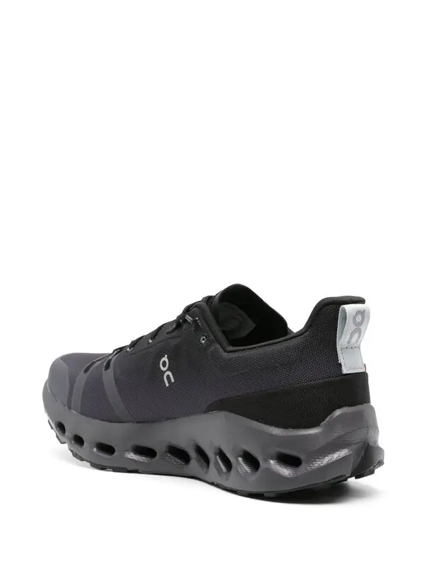 On Cloudsurfer Trail Waterproof Sneakers - Black