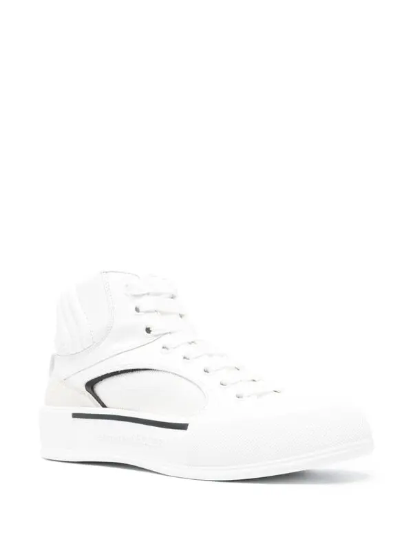 Alexander McQueen Seal-embroidered Sneakers