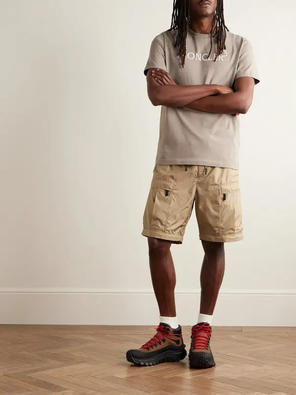 Moncler Straight-leg Convertible Ripstop Cargo Trousers