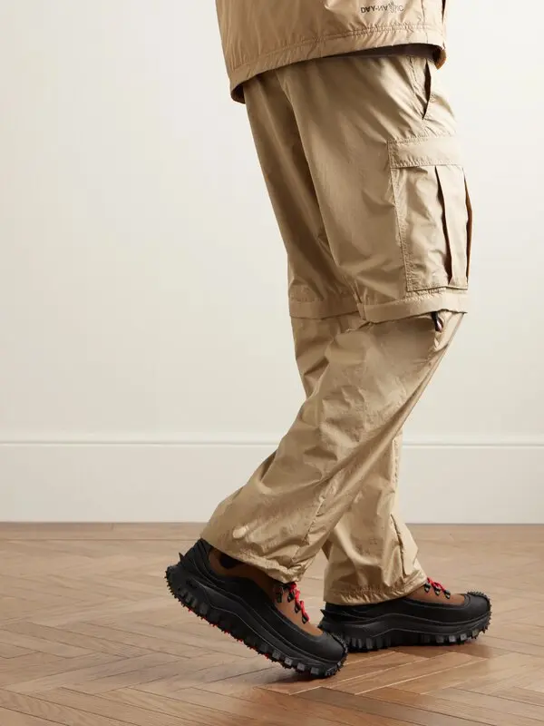 Moncler Straight-leg Convertible Ripstop Cargo Trousers