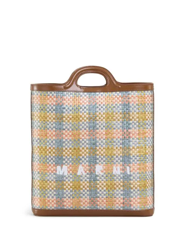 Marni Woven Tote Bag - Pink