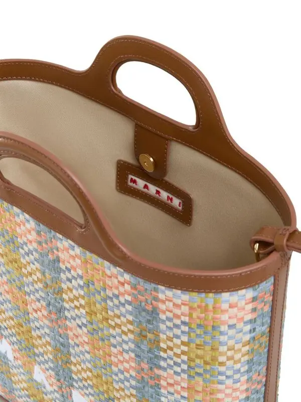 Marni Woven Tote Bag - Pink