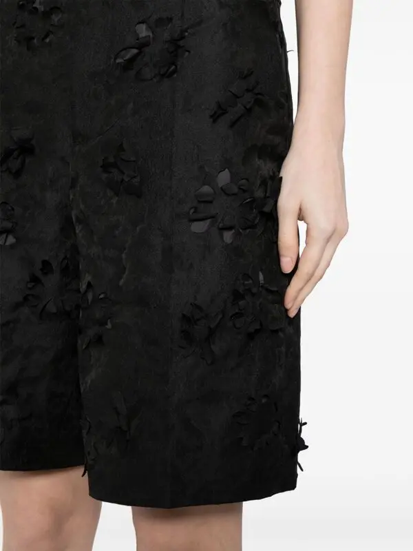 JNBY Floral-appliqué Knee-length Shorts