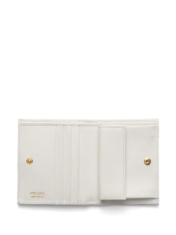 Prada Small Saffiano Leather Bi-fold Wallet