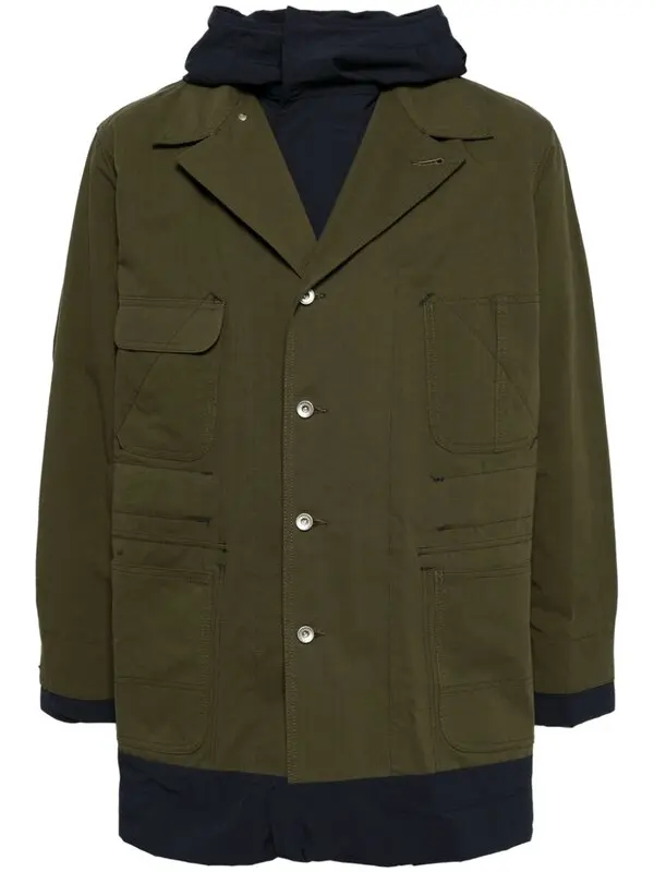 Sacai Single-breasted Coat