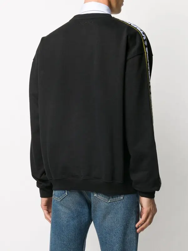 Vetements Logo Sleeve Sweatshirt