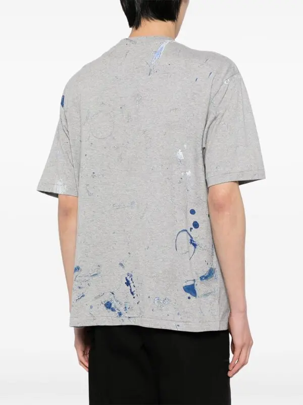 DOMREBEL Fizz Paint-stain Cotton T-shirt