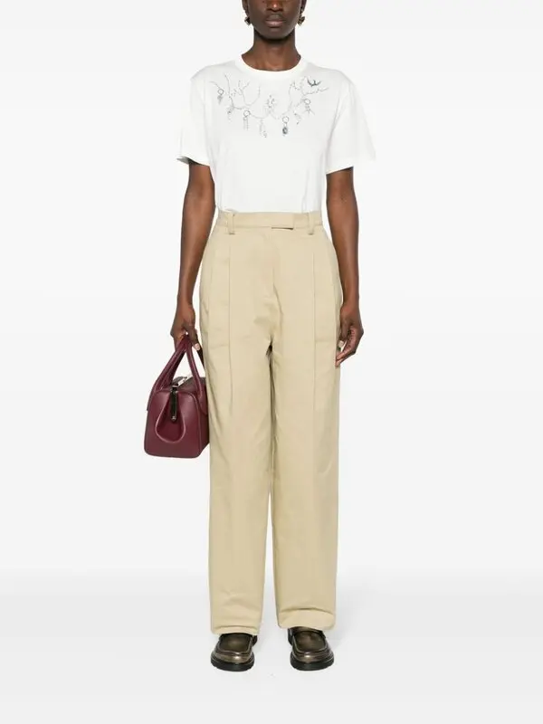 Fabiana Filippi Fabula-print Cotton T-shirt