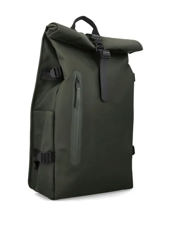 Rains Large Rolltop Backpack - Green