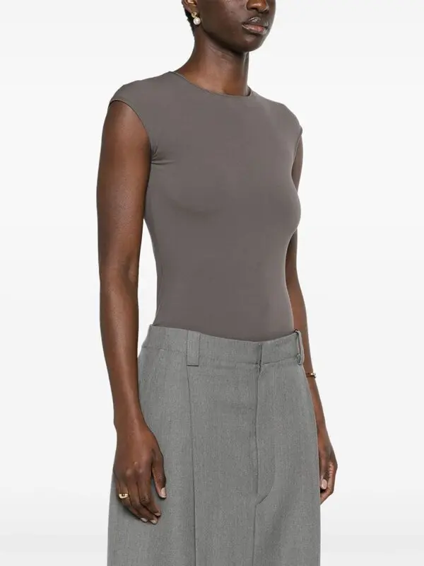 Fabiana Filippi Sleeveless Jersey Bodysuit