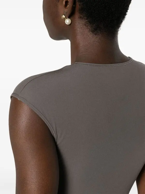 Fabiana Filippi Sleeveless Jersey Bodysuit