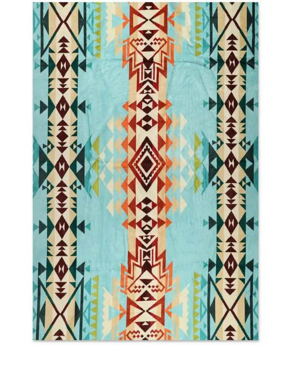 Pendleton Geometric Jacquard Cotton Towel