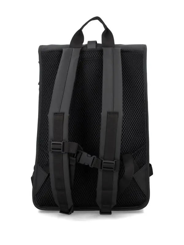 Rains Large Rolltop Backpack - Black
