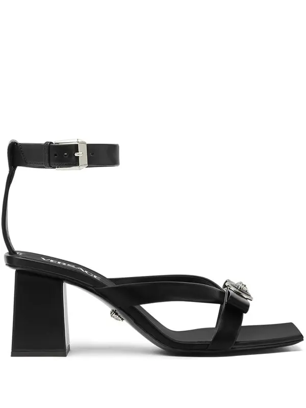 Versace Ribbon 70mm Leather Sandals