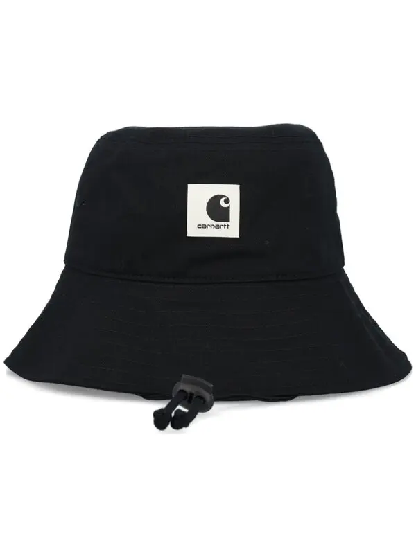Carhartt Work In Progress Ashley Cotton Bucket Hat - Black