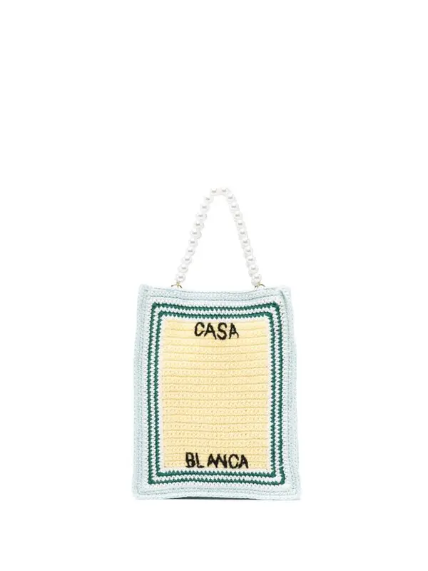 Casablanca Crochet Tote Bag