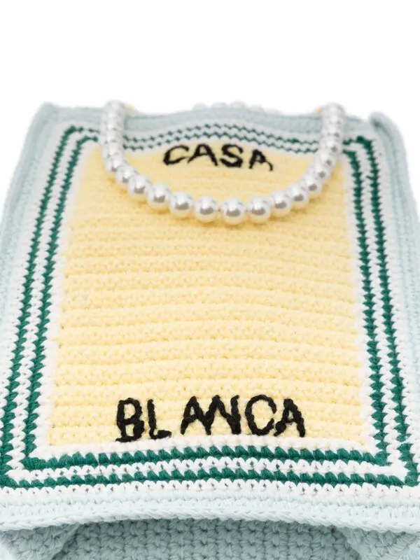 Casablanca Crochet Tote Bag