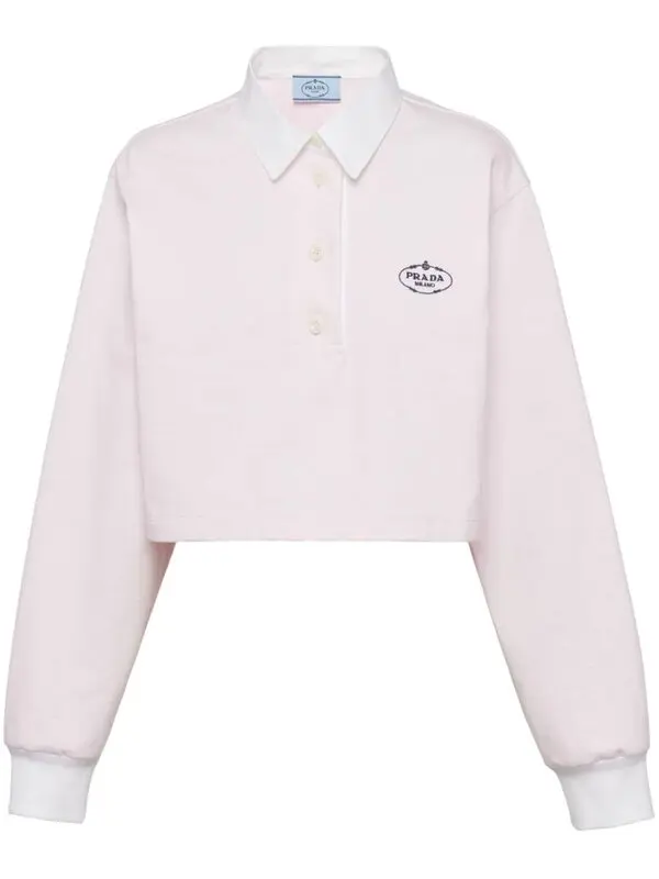 Prada Jersey Polo Shirt