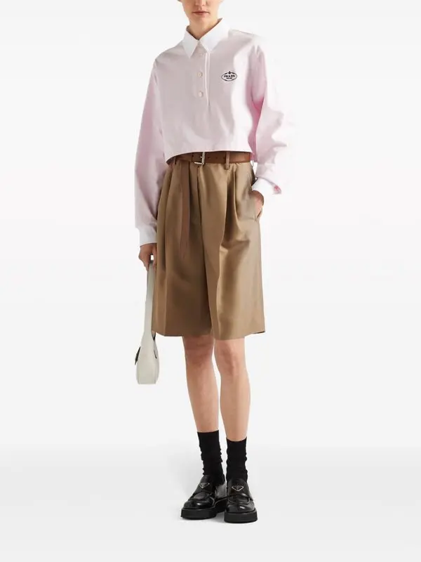Prada Jersey Polo Shirt