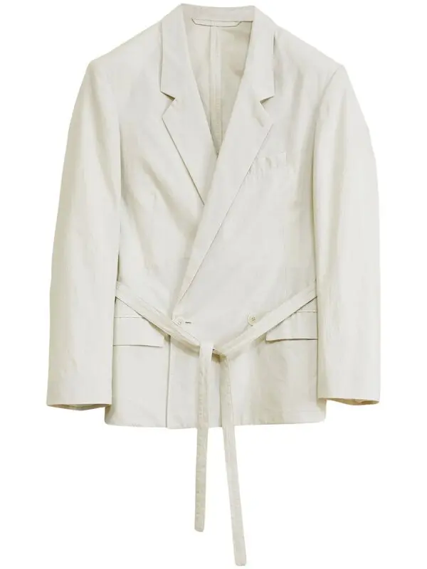 LEMAIRE Double-breasted Belted Blazer