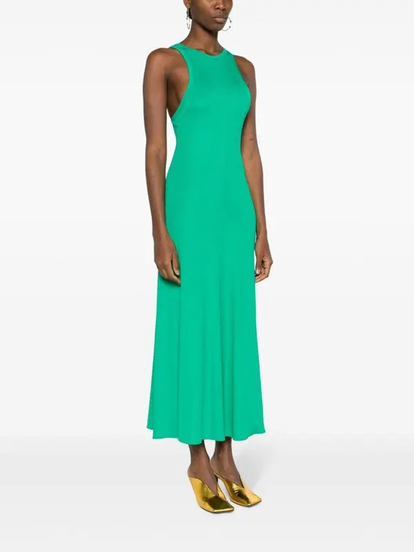 FORTE_FORTE A-line Ribbed Maxi Dress