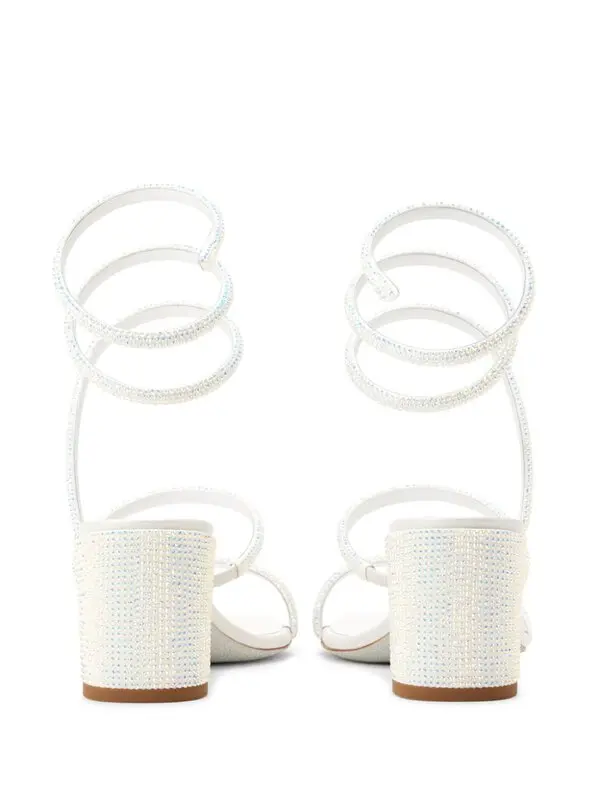 Rene Caovilla Cleo 60mm Leather Sandals