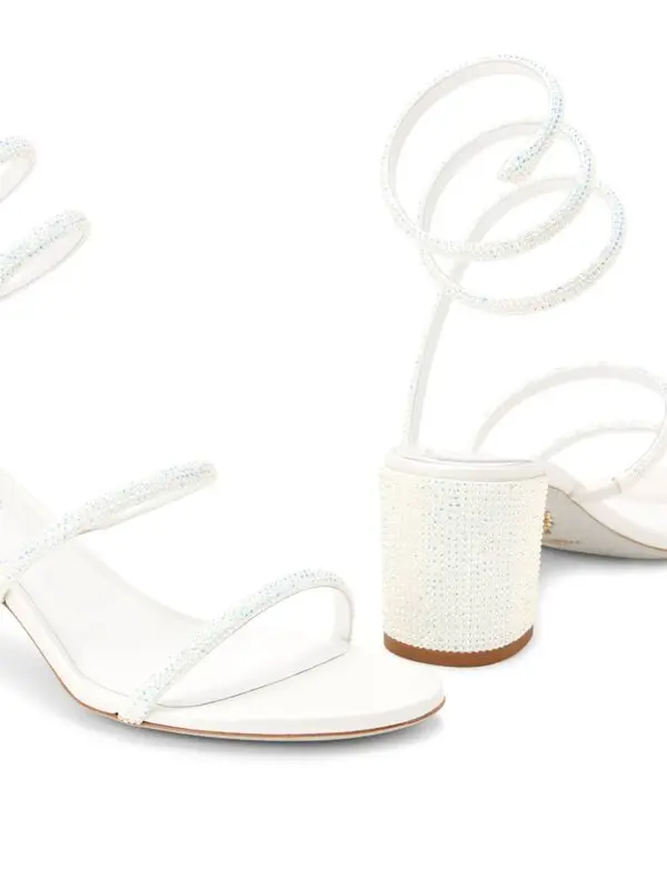 Rene Caovilla Cleo 60mm Leather Sandals