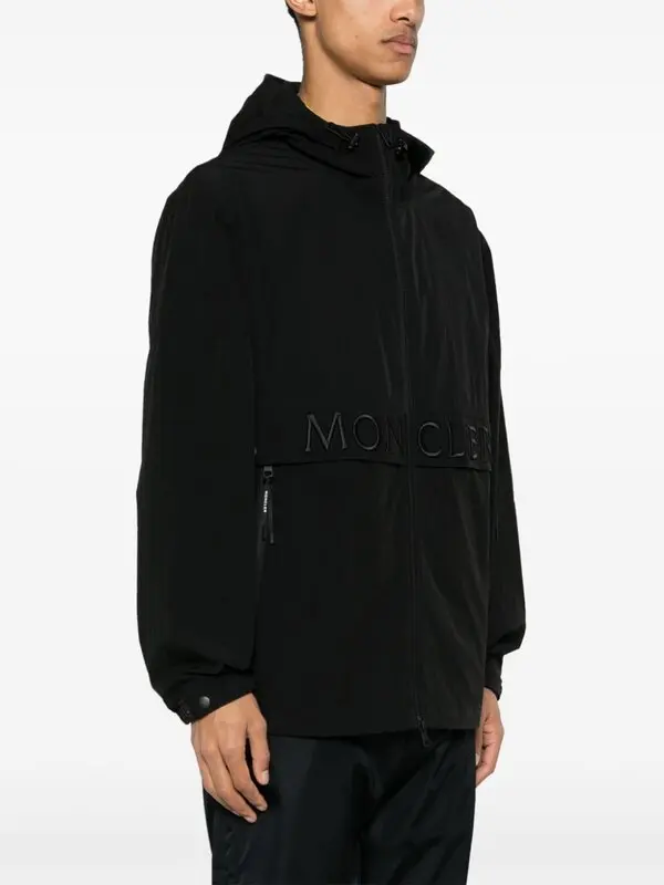 Moncler Joly Logo-embroidered Hooded Jacket