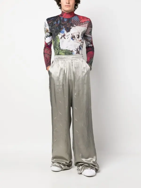 Vetements Gradient Wide-leg Trousers