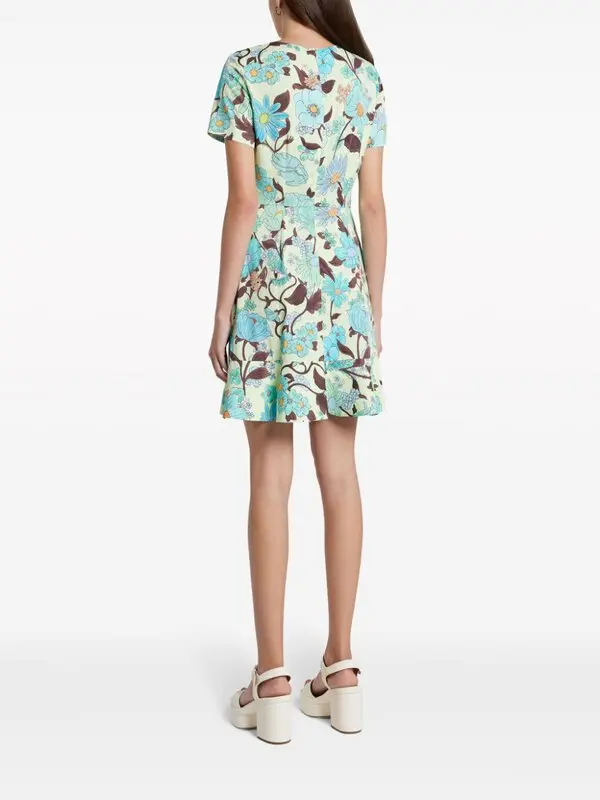 Stella McCartney Garden Print Mini Dress