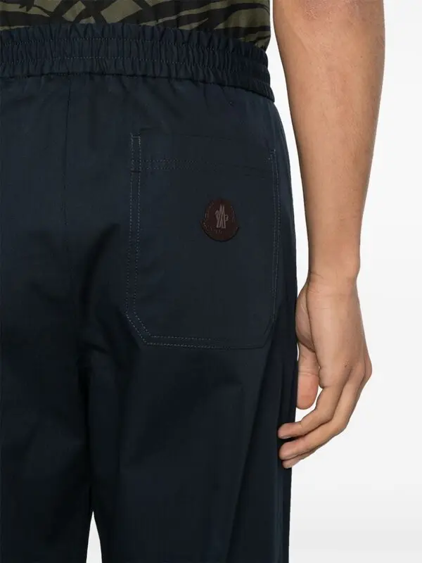 Moncler Logo-appliqué Tapered Trousers
