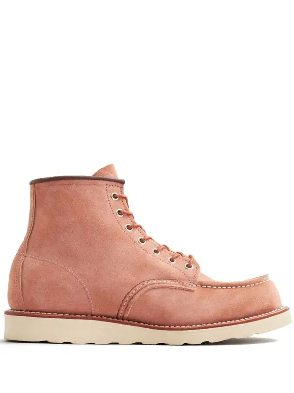 Red Wing Classic Moc Ankle Boots - Pink