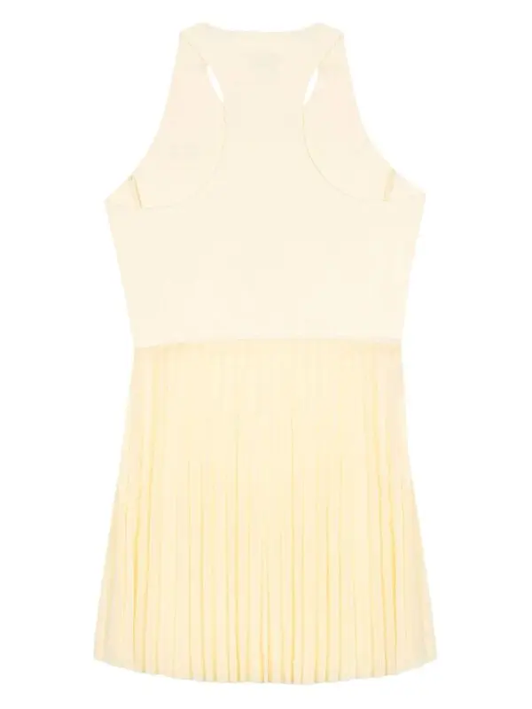 Sporty & Rich Steffi Action Pleated Minidress