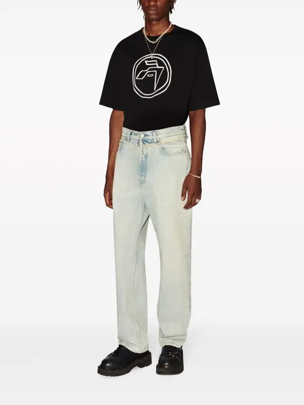 AMBUSH Frayed Straight-leg Jeans