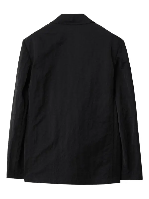Burberry Single-breasted Crinkled Blazer