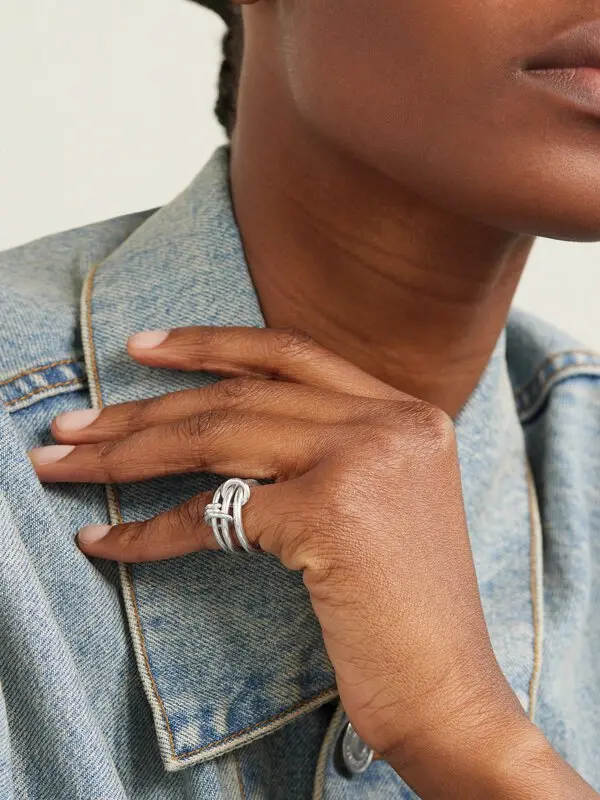 SPINELLI KILCOLLIN Raneth Sterling Ring Set - Silver