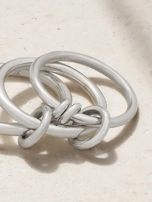 SPINELLI KILCOLLIN Raneth Sterling Ring Set - Silver