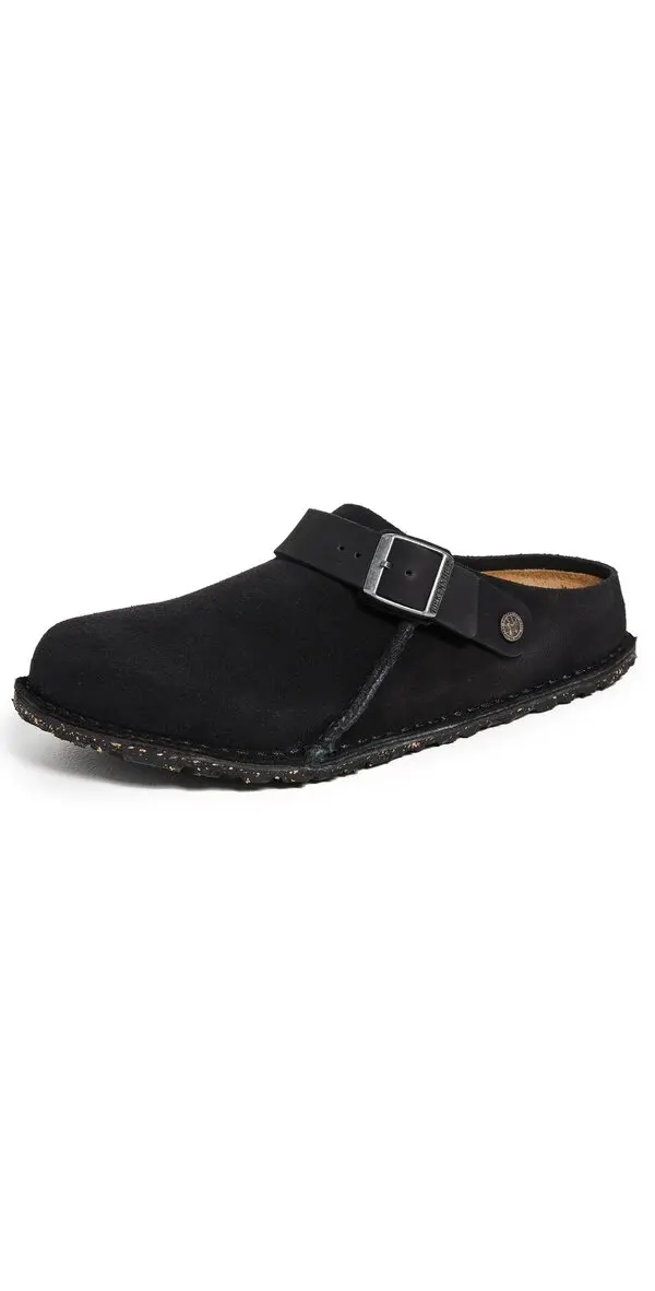 BIRKENSTOCK Lutry Premium Suede Clogs