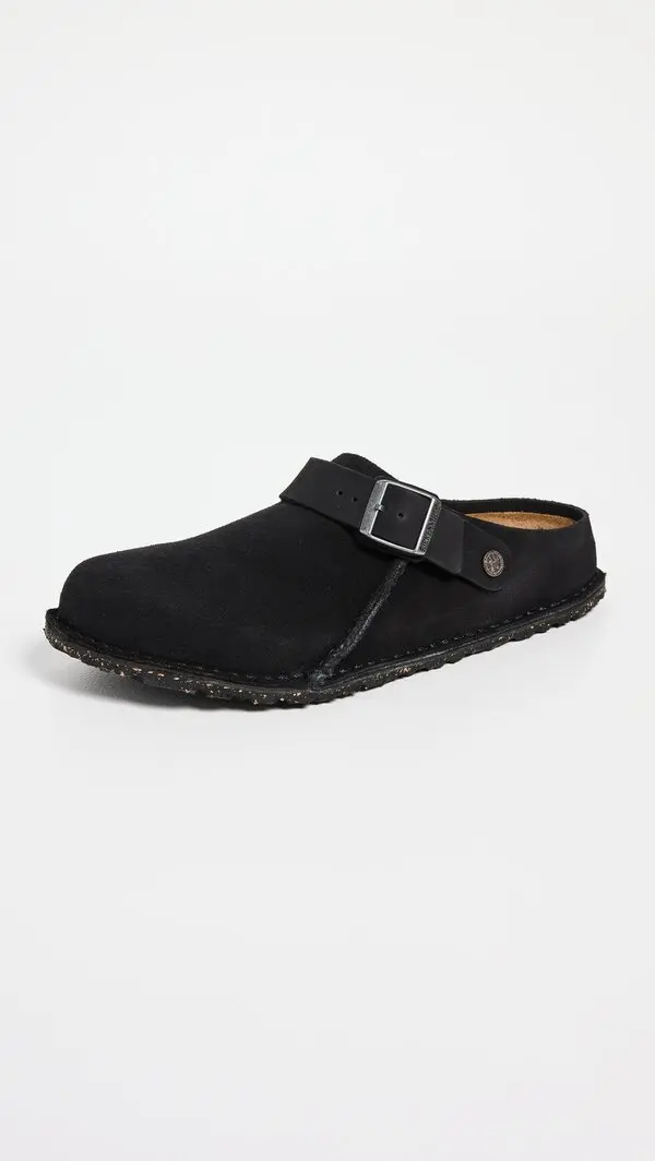 BIRKENSTOCK Lutry Premium Suede Clogs