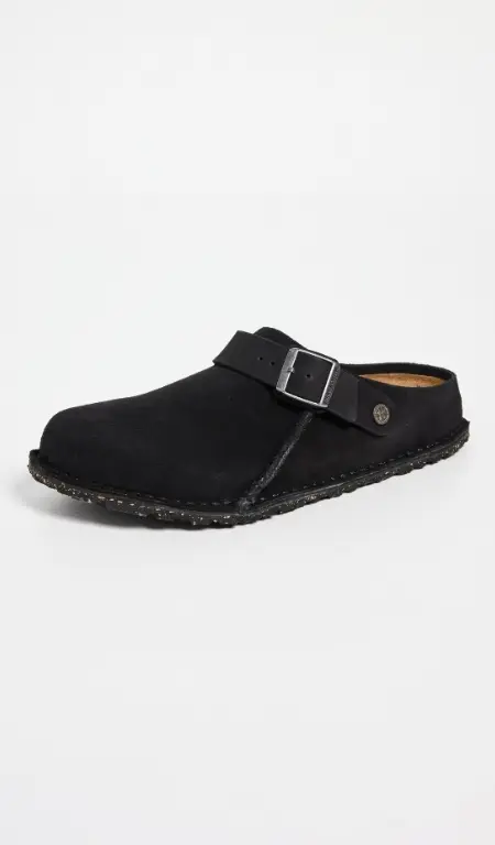 BIRKENSTOCK Lutry Premium Suede Clogs
