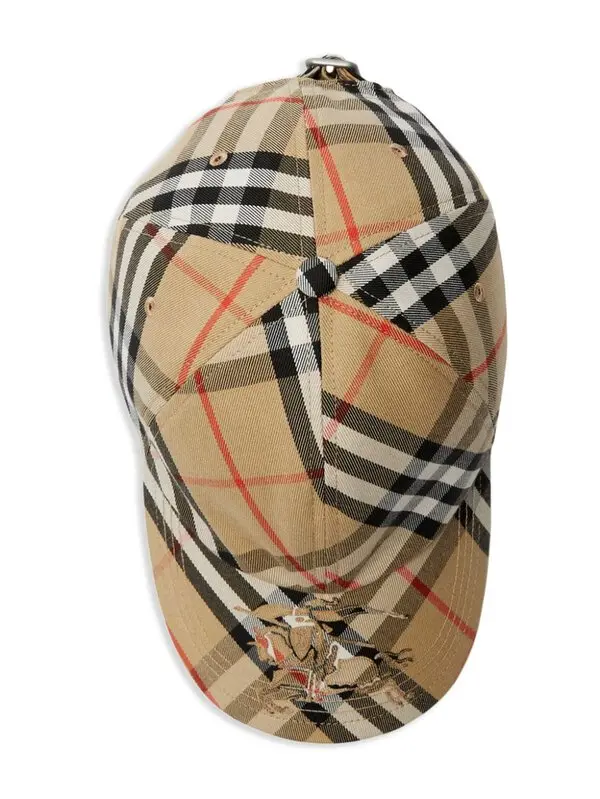 Burberry Vintage Check Baseball Cap - Neutrals