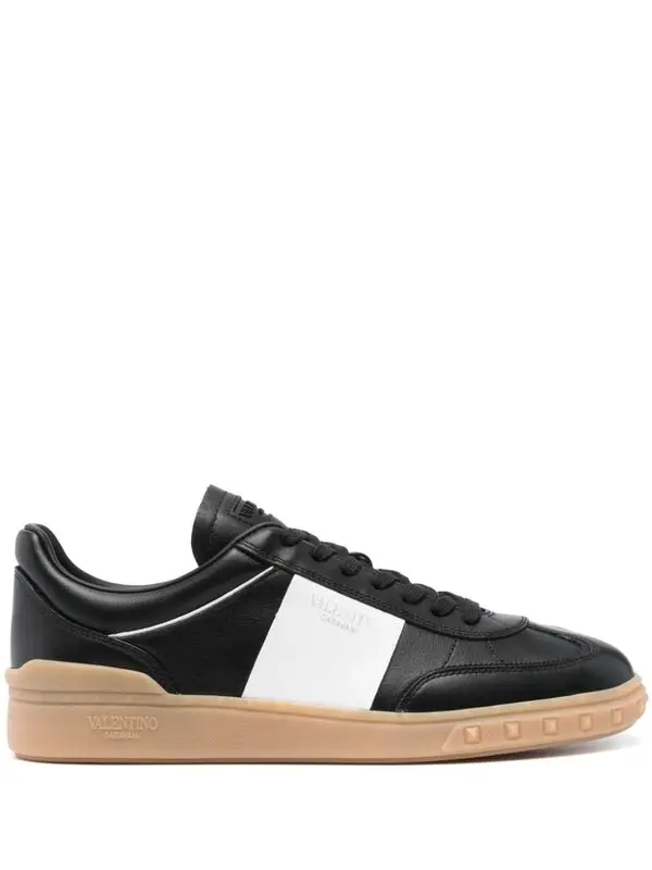 Valentino Garavani Upvillage Leather Sneakers - Black