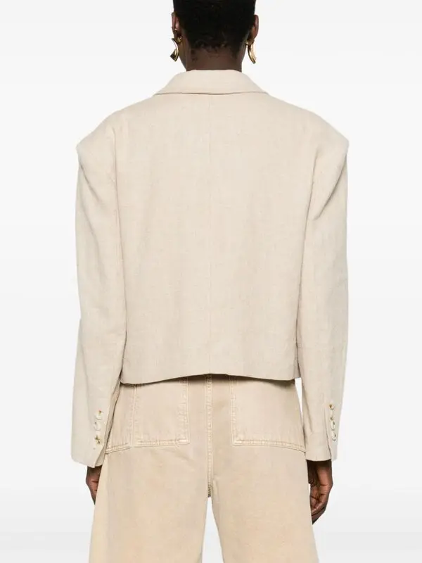Remain Birger Christensen Cropped Wrap Blazer