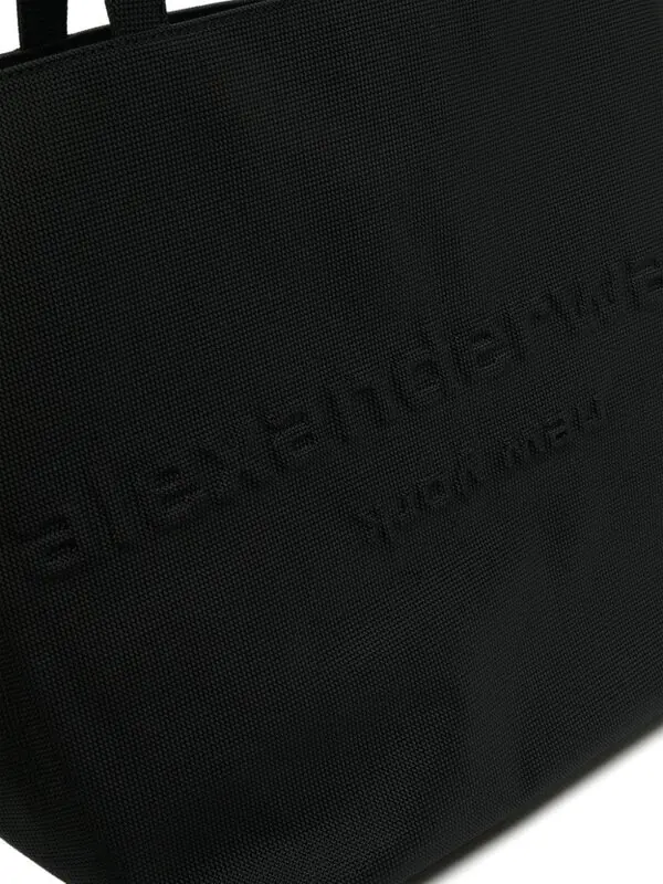 Alexander Wang Logo-embossed Tote Bag - Black