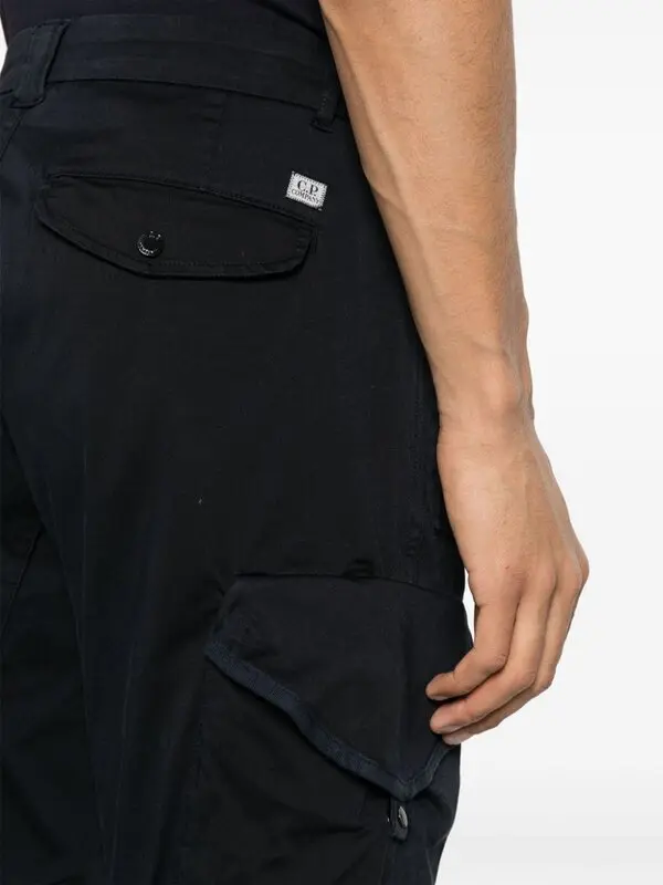 C.P. Company Lens Detail Vargo Trousers In Blue - 30% Off
