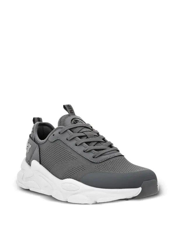 PLEIN SPORT Logo-embellished Low-top Sneakers