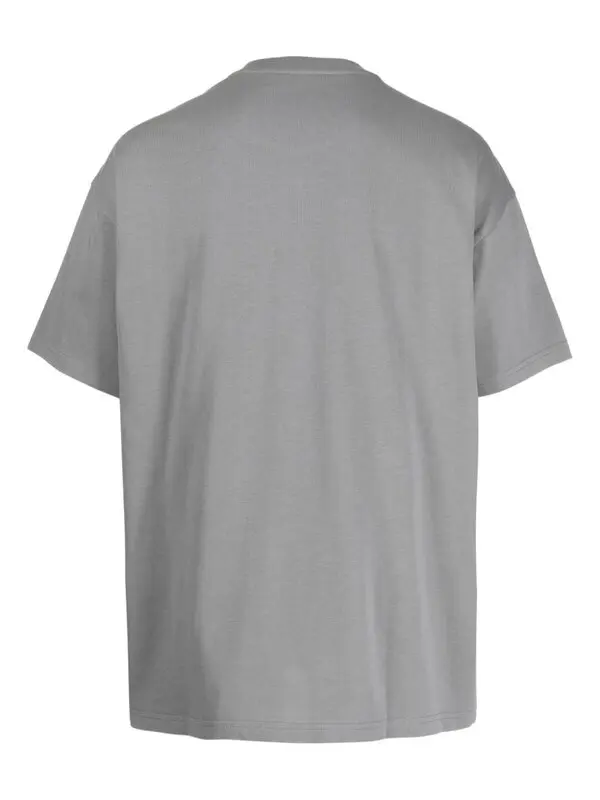 FIVE CM Graphic-print Cotton T-shirt - Grey